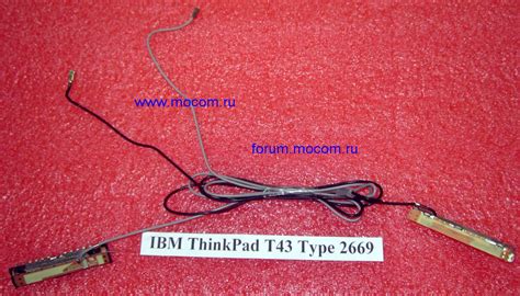 Ноутбук IBM ThinkPad T T T mini PCI Wi Fi антенна