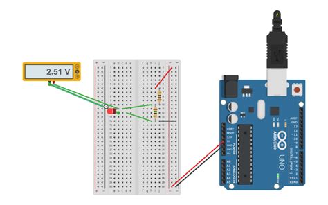 Circuit Design Voltage Divider Tinkercad