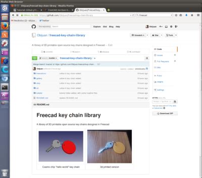 Tutorial Github Y Freecad WikiRobotics