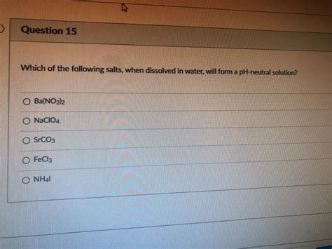 Solved The Following Pictures Represent Aqueous Solutions Of