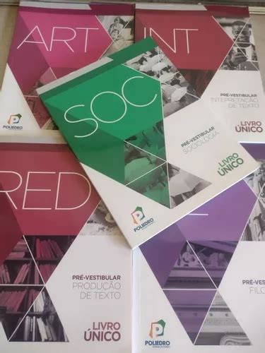 9 Livro Apostila Poliedro Pré Vestibular 2021 Coleção 5 De 5