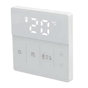Smart Thermostat AC Hz Microcomputer Technology To V WiFi Thermostat Digital Display