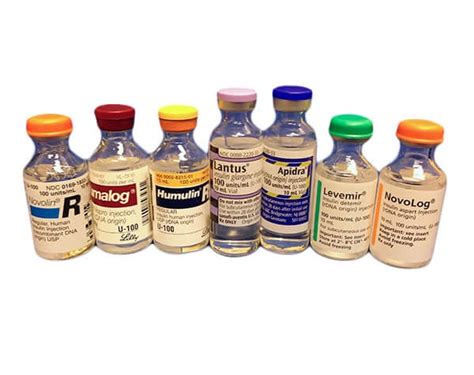 Clear Insulin Vial Fairview Physician Associates Network