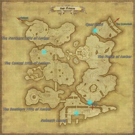 All Ffxiv Aether Current Locations By Expansion And Map