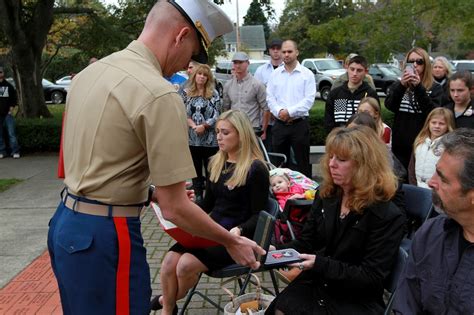 Bronze Star Awarded Posthumously To Marine For Valor In Combat