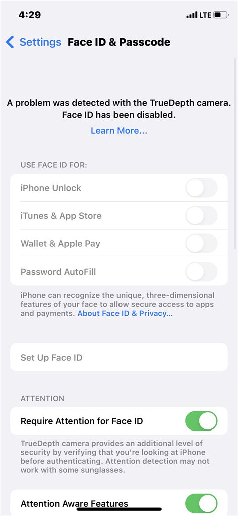 Face Id Disable Apple Community