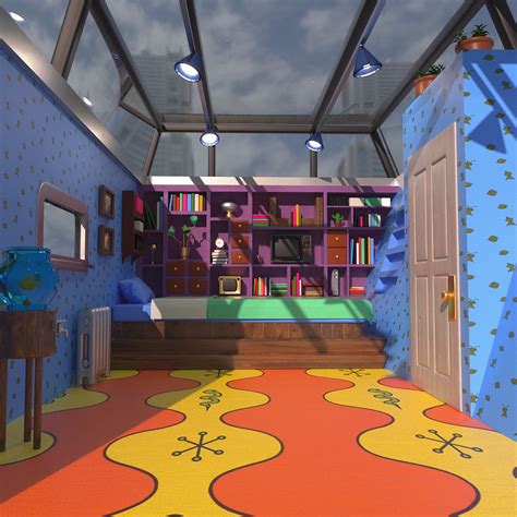 Hey Arnold Room Tribute Behance