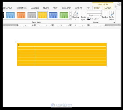 How To Make Excel Tables Look Good Effective Tips Exceldemy