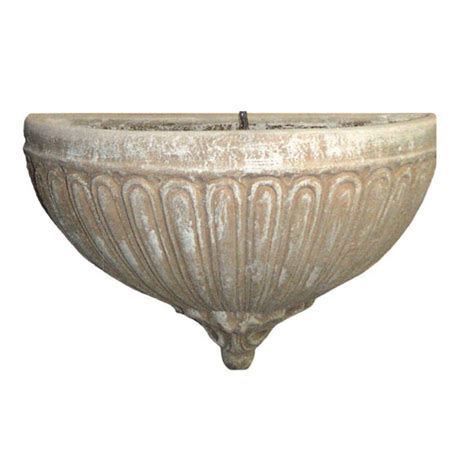 Fountain Basin For Garden Wall Italian Lavabo Classical Style Cement 1