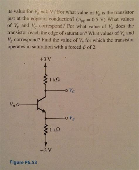 Solved 653 Consider The Operation Of The Circuit Shown In