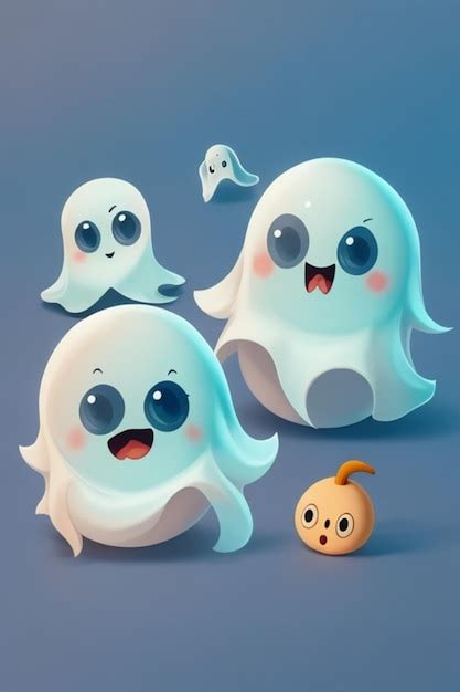 Premium Photo Cute Ghosts Art