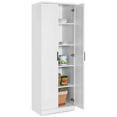 Costway Küchenbuffet Küchenschrank Hoch Mit Türen And Regalen 59x43
