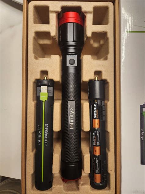 Infinity X1 Dual Power Rechargeable Flashlight 5000 Lumens On Carousell