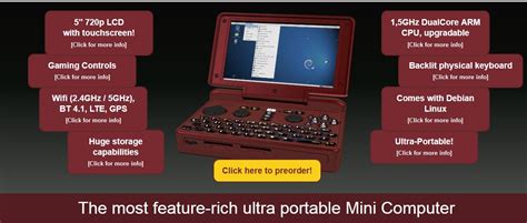 Dragonbox Pyra Linux Handheld Vorbestellungen sind endlich möglich