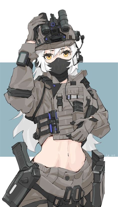 Pin By Tristonhelton On ♡ Military Anime Girls In 2021 Anime