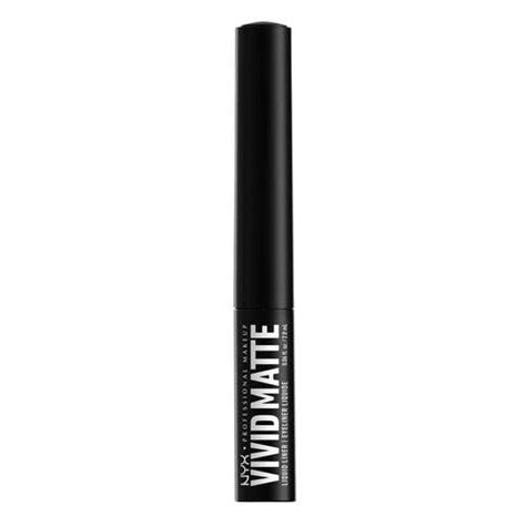 Vivid Matte Black Liquid Liner Nyx Professional Makeup