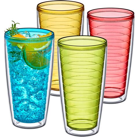 Amazing Abby Alaska 24 Ounce Insulated Plastic Tumblers Set Of 4