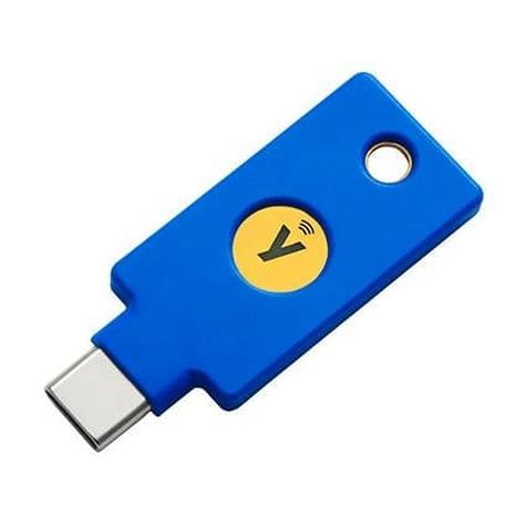 Yubico Security Key C Nfc Black Usb C Or Nfc Connect Fido U2f Fido2 Certified Two Factor