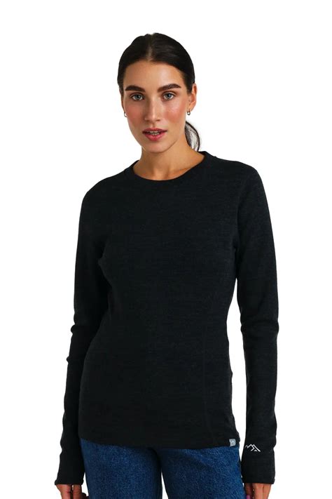 Womens Heavyweight Merino Wool Apparel For Maximum Warmth Merino Tech