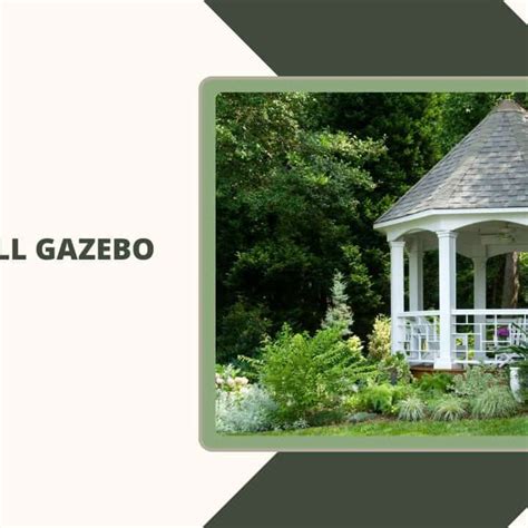 Top 34 Small Gazebo Ideas
