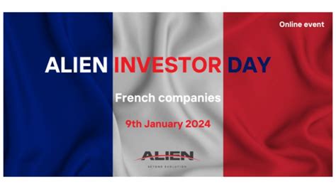 Investorday Alieninvests Frenchinnovators Venturecapitalists