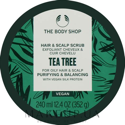 The Body Shop Tea Tree Purifying & Balancing Hair & Scalp Scrub - Скраб ...