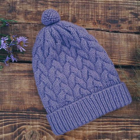 Cable Knit Hat [free Knitting Pattern] Knitting Patterns Free Hats Cable Knit Hat Pattern