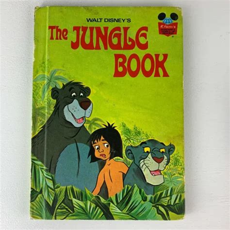 The Jungle Book Walt Disneys Disney Book Club 1974 Vintage Book £6