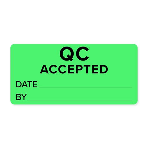 Qc Accepted Label 1 34 57 Off Pe