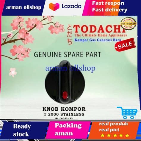 Knop Kompor Gas Todachi Hitachi Original Lazada Indonesia