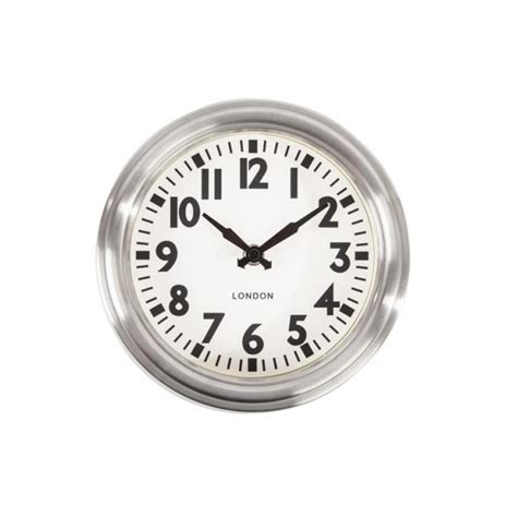 Wall Clock Small Stainless Steel Ecc010 Kettle And Toaster Man