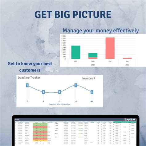 Excel Invoice Generator Tracker Dashboard Luxtemplates