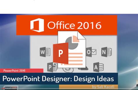 using the design ideas feature in powerpoint 2016 kaceli techtraining