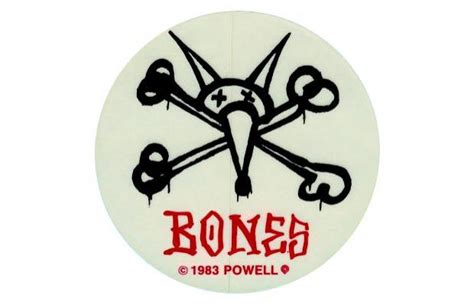 The 50 Greatest Skate Logos Skate Stickers Skateboard Art Bones Brigade