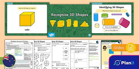 Phase 1 Space 3d Shapes Recognise 3d Shapes Lesson 2