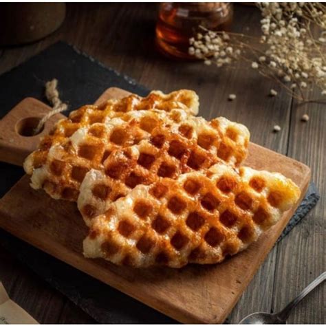 Jual Korean Croffle Mini Croissant Waffle Shopee Indonesia