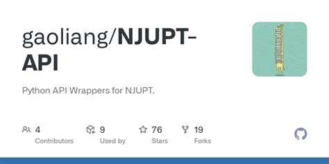 GitHub Gaoliang NJUPT API Python API Wrappers For NJUPT