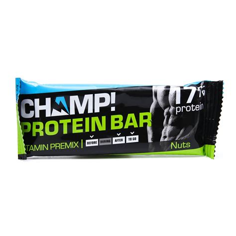 Батончик протеиновый Champ Ореховый, 45 г (7866744) - Купить по цене от ...