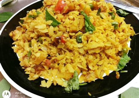 Steamed Poha Steamed Flattened Rice Indorie Style Poha Recipe By