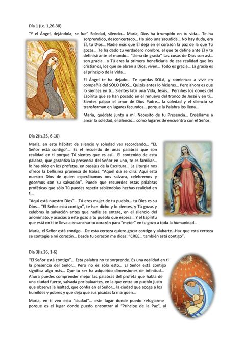 Día 1 Lc 126 38 “y El Ángel Dejándola Se Fue” Soledad Silencio