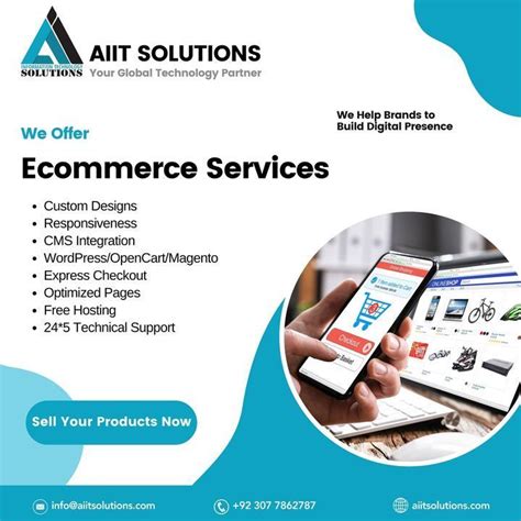 Aiitsolutions Ecommerce Onlinestore Tailoredsolutions Scalability… Aiit Solutions