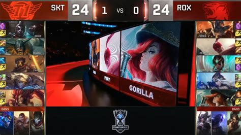 LoL Há anos SKT T e Rox Tigers protagonizavam uma das melhores séries MD da história