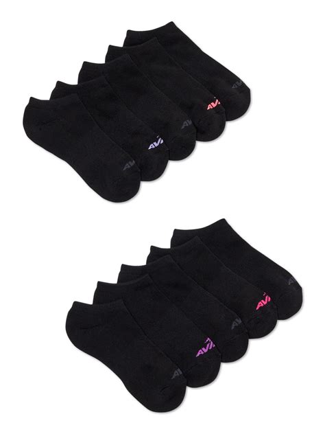 Avia Lowcut Socks 10 Pack Moisture Wicking And Breathable