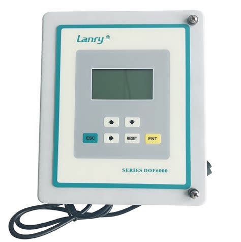 Data Logger Area Velocity Flow Meter Wall Mounted Open Channel Ultrasonic Flow Meter China