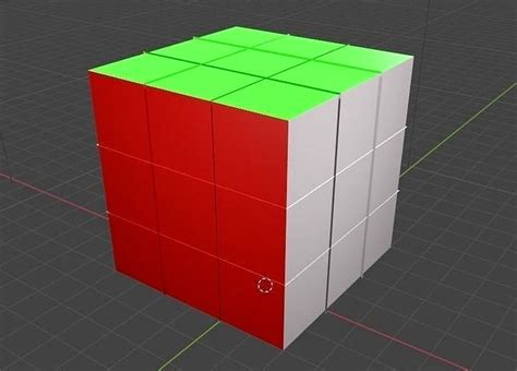 Rubick Cube 3d Model