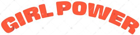 Lettering Girl Power Png Svg