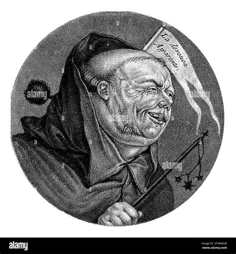 Monk With A Whip Jacob Gole After Cornelis Dusart 1693 1700 A Monk With A Whip And A Flag