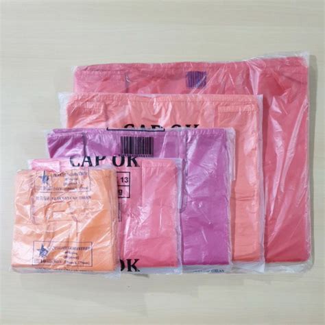 Biodegrable Plastic Bagsinglet Bag Plastic Pasar Malam Plastik Bag