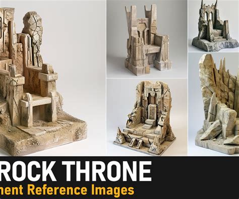 Artstation Rock Throne4k Reference Images Artworks