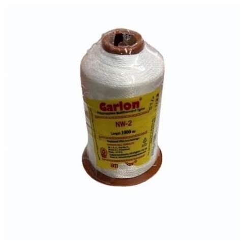 White 1000m Garlon Pp Nylon Thread For Stiching At ₹ 50piece In